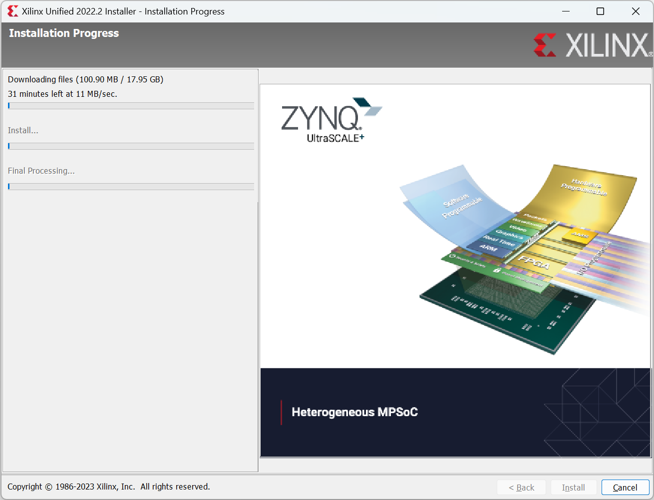 Installing Vivado ML 2022.2: A Guide for FPGA Designers